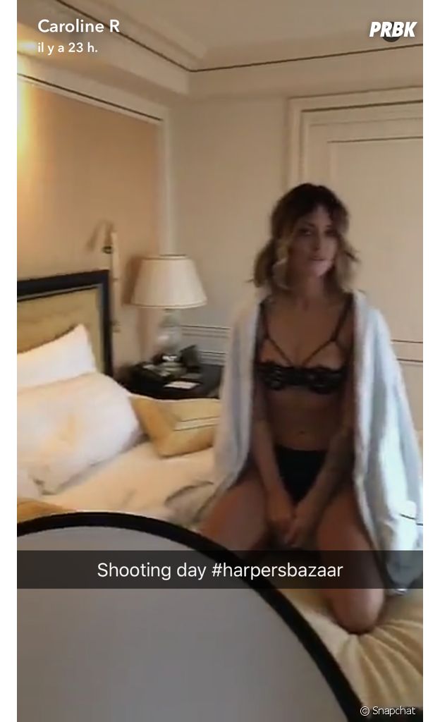 Caroline Receveur Plongez Dans Les Coulisses Très Sexy De Son