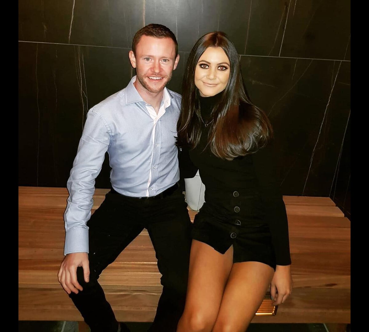 Photo : Devon Murray et sa compagne Shannon sont parents d'un petit ...