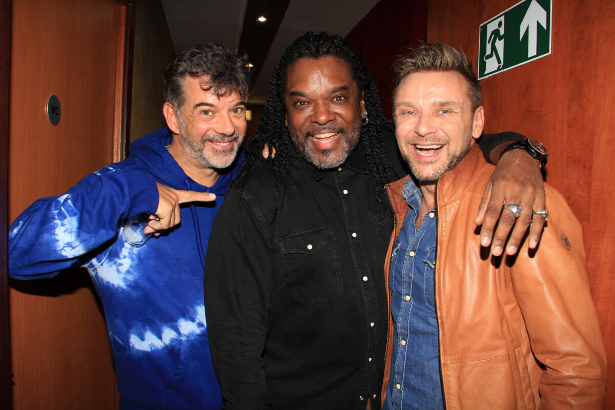 Photo : Exclusif - Stéphane Plaza, Anthony Kavanagh et Jeanfi Janssens - Personnalités au ...