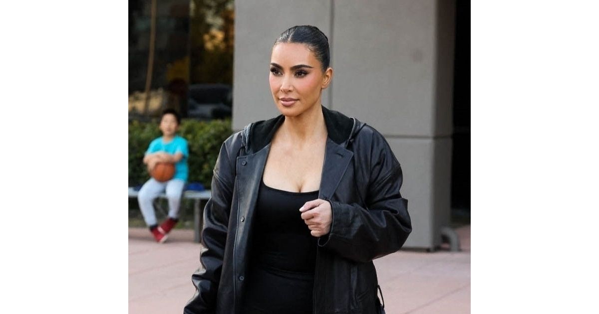 Kim Kardashian est allée voir ses enfants jouer au basketball à Los ...