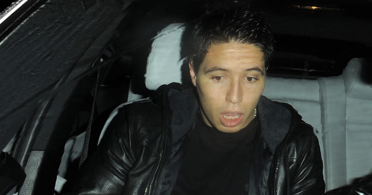 SAMIR NASRI - LES JOUEURS DE L'EQUIPE DE MANCHESTER CITY SORTENT ...