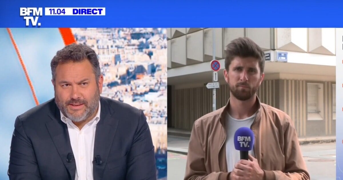 Un journaliste se croit hors antenne et blague sur la mort de Karine ...