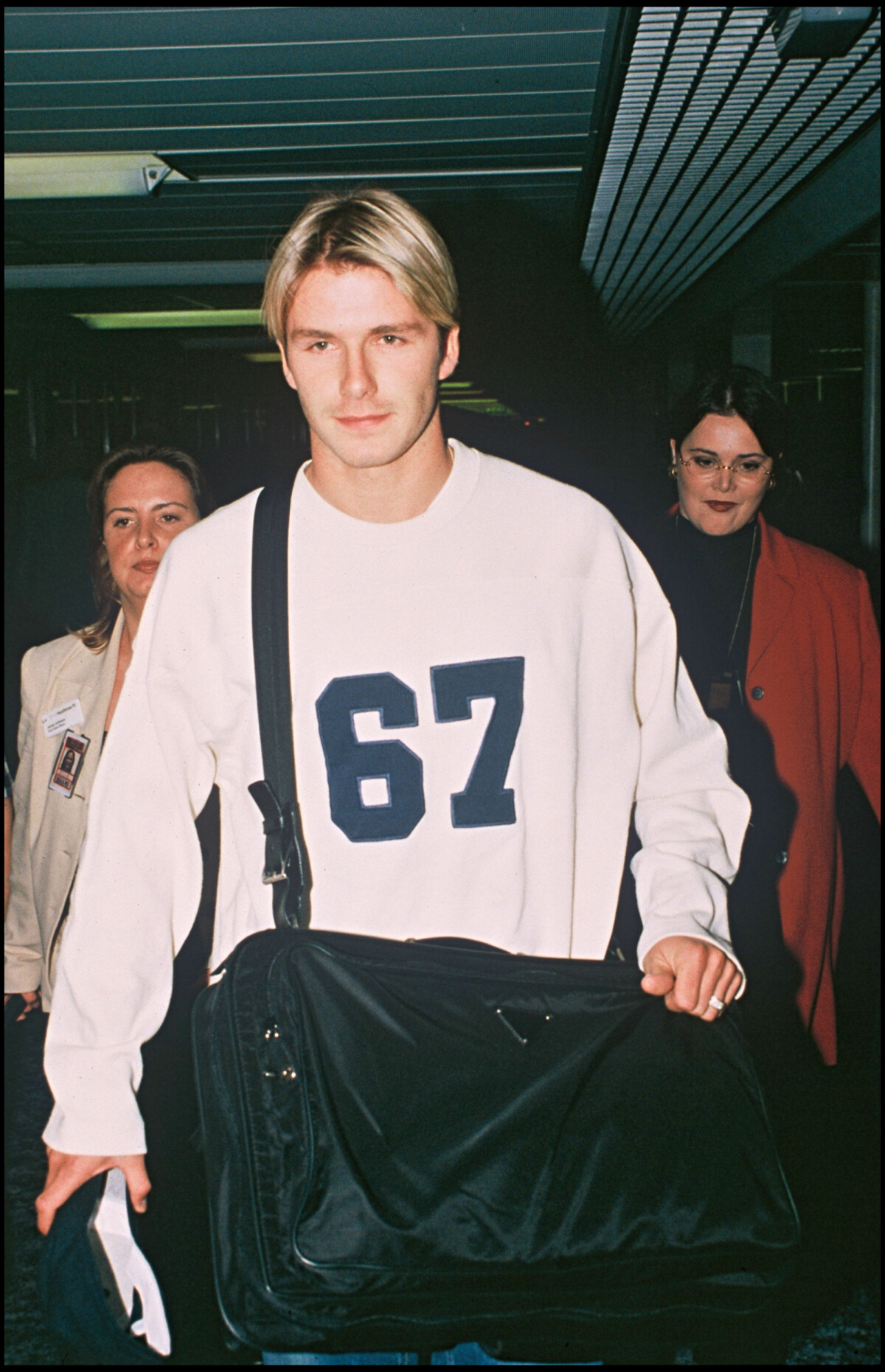 Photo : ARCHIVES - DAVID BECKHAM REVIENT DE TORONTO, 1998 - PureBreak