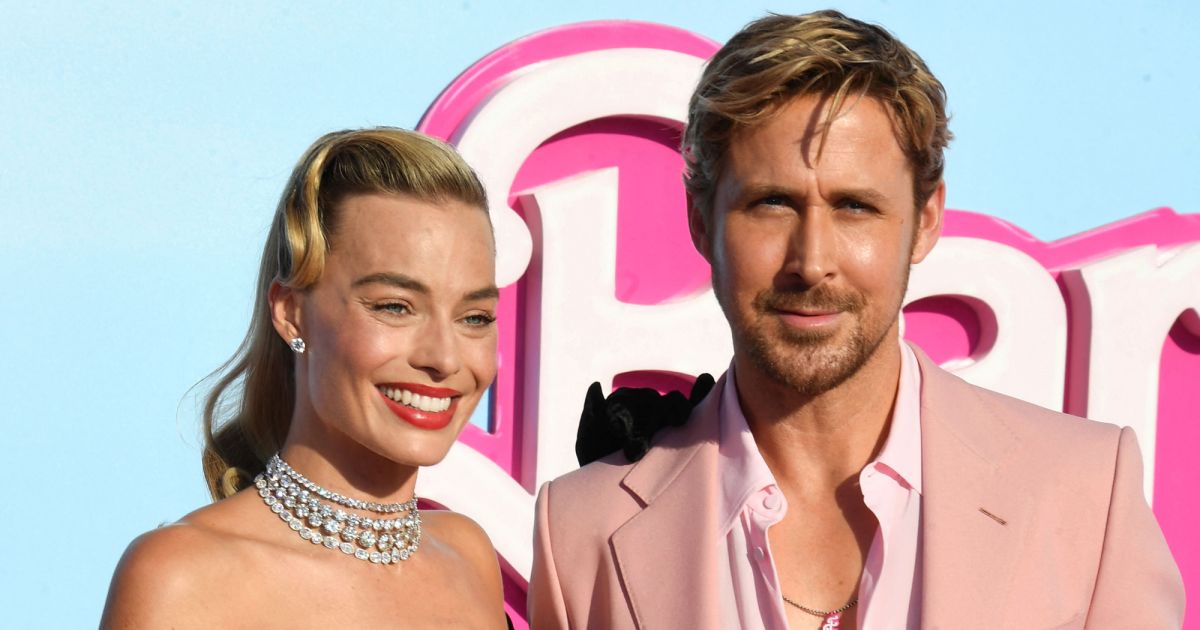 Margot Robbie et Ryan Gosling à Los Angeles pour le film Barbie ...