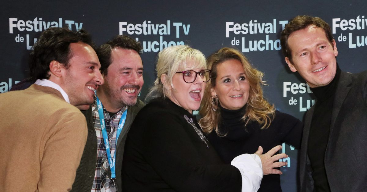 Laurence Boccolini, présidente du jury Flux, et ses membres Alexandra ...