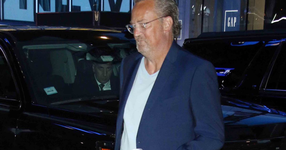 Matthew Perry est en promotion pour son livre Friends, Lovers and the ...