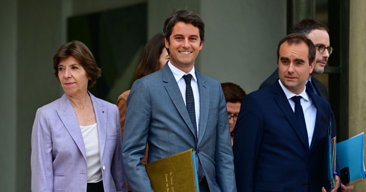 Catherine Colonna, ministre de l’Europe et des Affaires étrangères, le ...