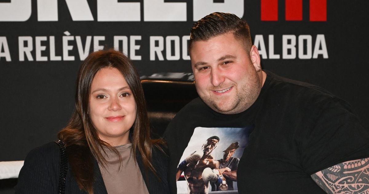 Nico et Daniella Capone - Première du film Creed III au cinéma Le Grand ...