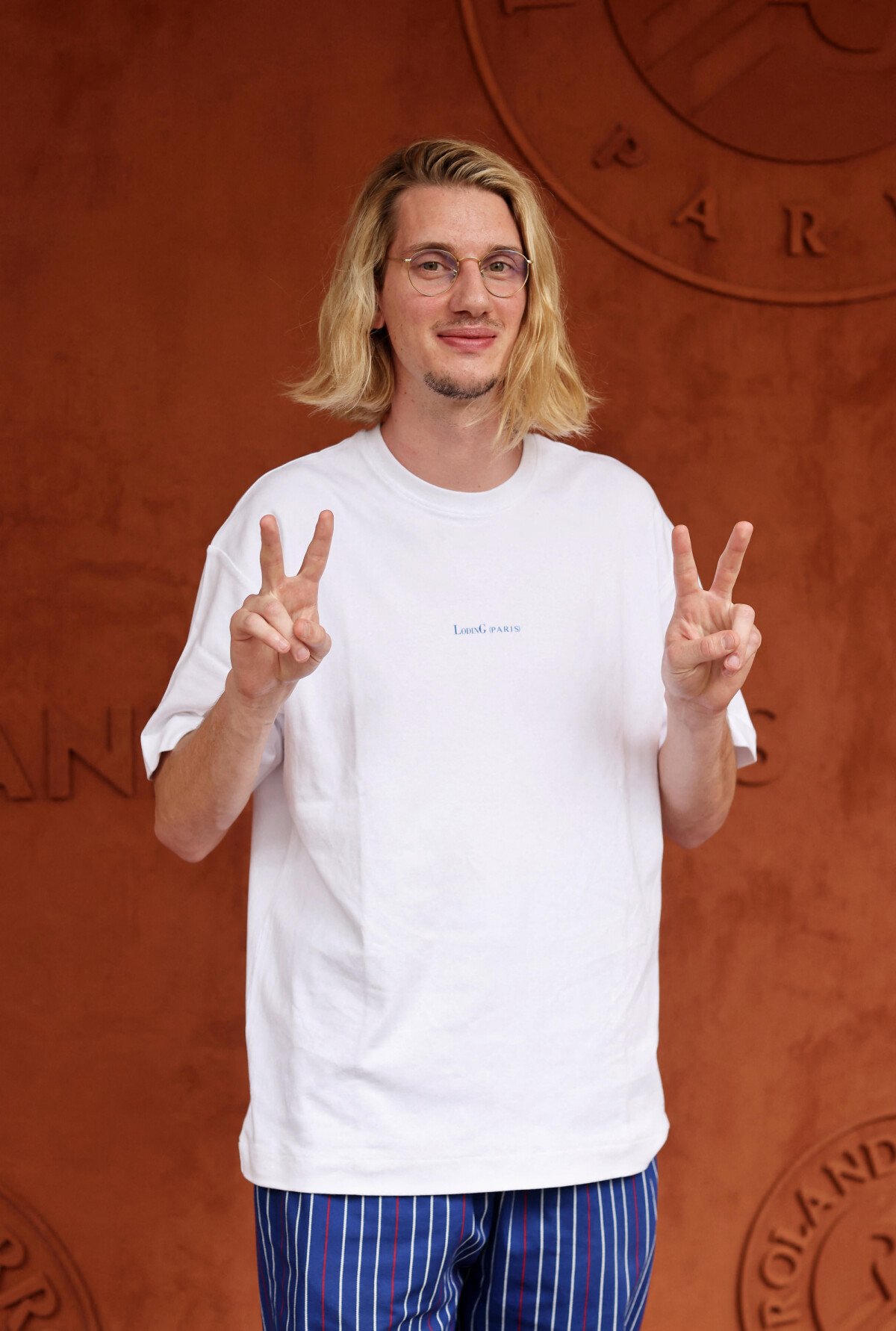 Photo : Paul Mirabel au village lors des Internationaux de France de ...