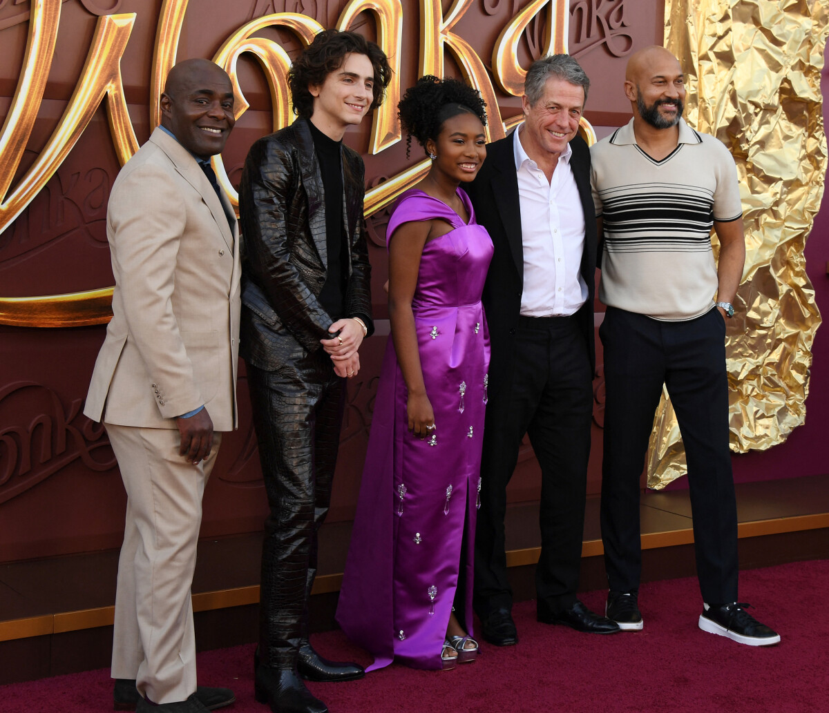 Photo : Paterson Joseph, Timothée Chalamet, Calah Lane, Hugh Grant ...