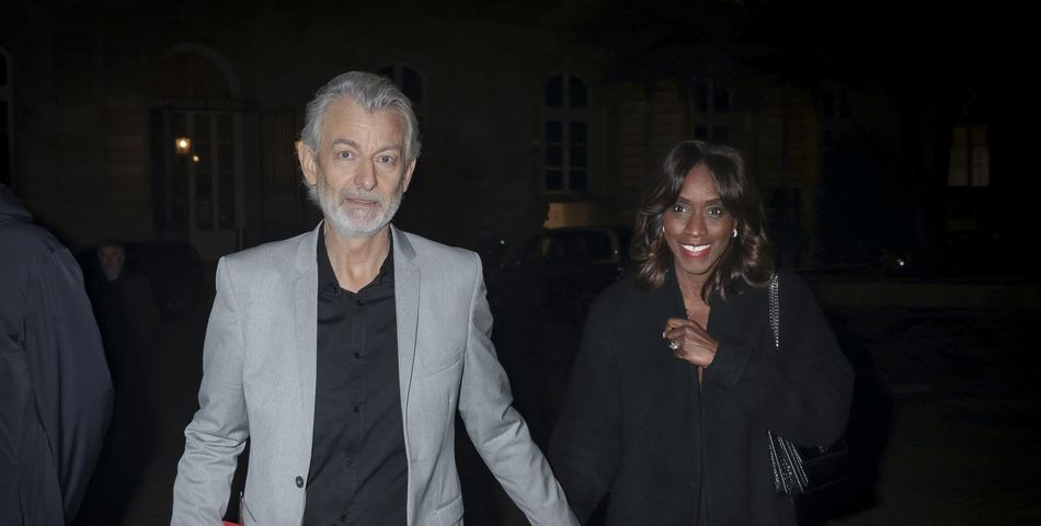 Exclusif - Gilles Verdez et sa femme Fatou - Soirée de lancement du ...