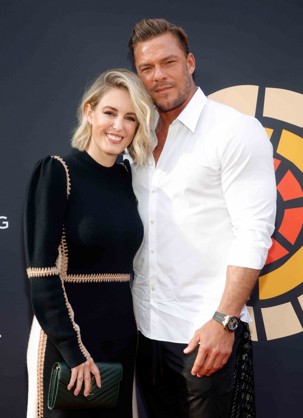 Photo : Catherine Ritchson, Alan Ritchson à la première de la soirée ...
