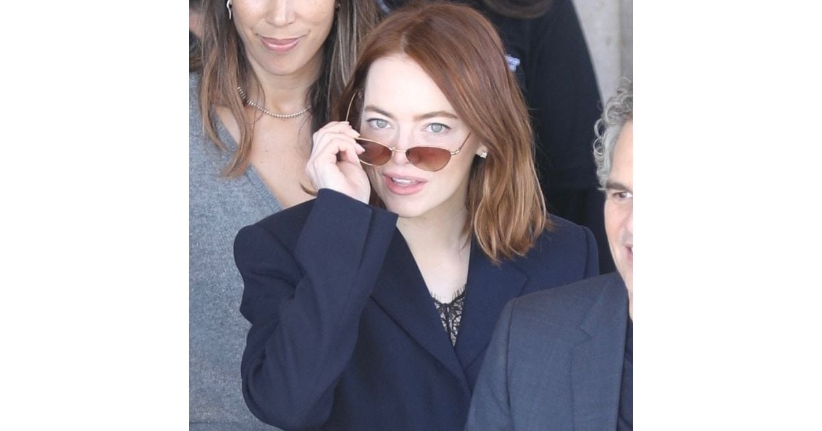 Palm Springs, CA - Actors Emma Stone and Mark Ruffalo and director ...