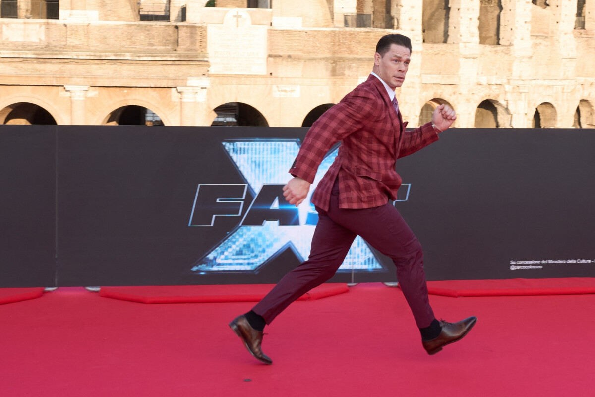 Photo : John Cena à la première du film "Fast & Furious X" à Rome, le ...