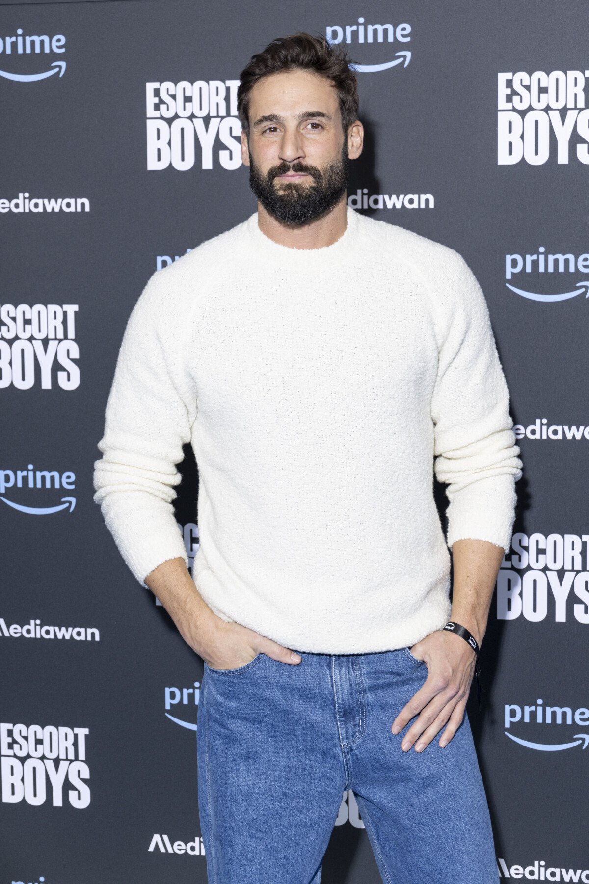 Photo : Guillaume Labbé à la première de la série "Escort Boys" au ...