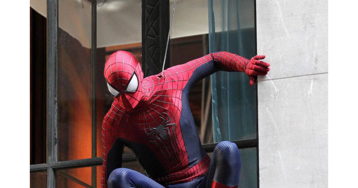 Peter Parker fait des cascades pour The Amazing Spider-Man 2 - Purebreak