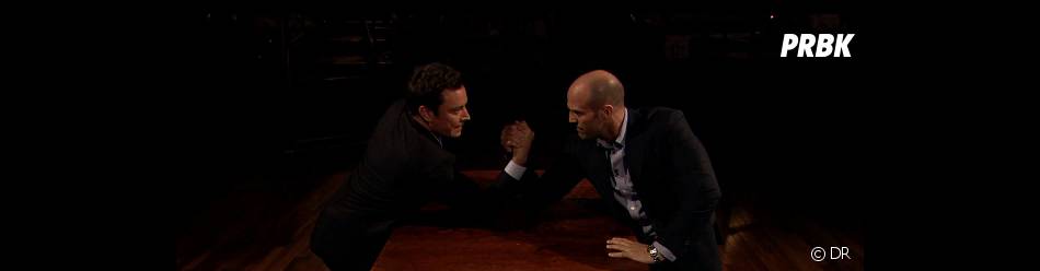 Jason Statham et Jimmy Fallon : un bras de fer délirant - Purebreak