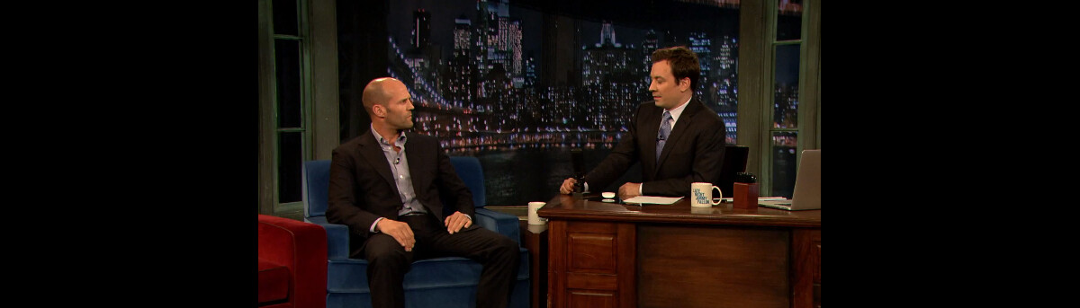 Photo : Jason Statham a accepté l'étrange défi de Jimmy Fallon - PureBreak