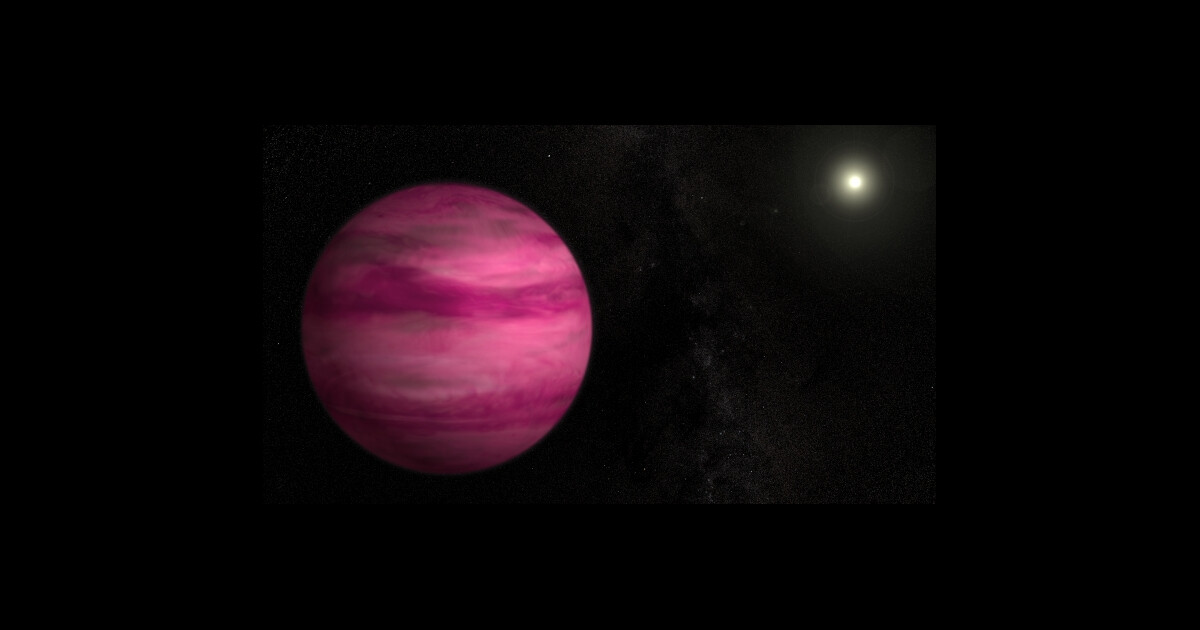 La NASA vient de découvrir une planète... rose bonbon - PureBreak