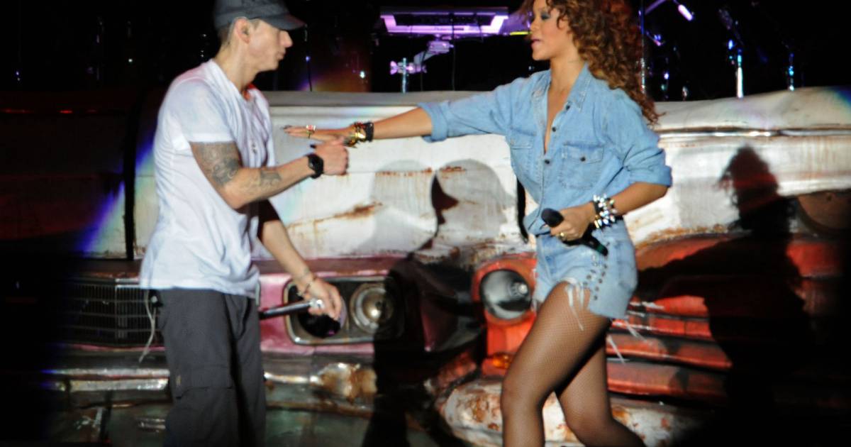 Eminem et Rihanna, en duo sur scène au V Festival en 2011 - Purebreak