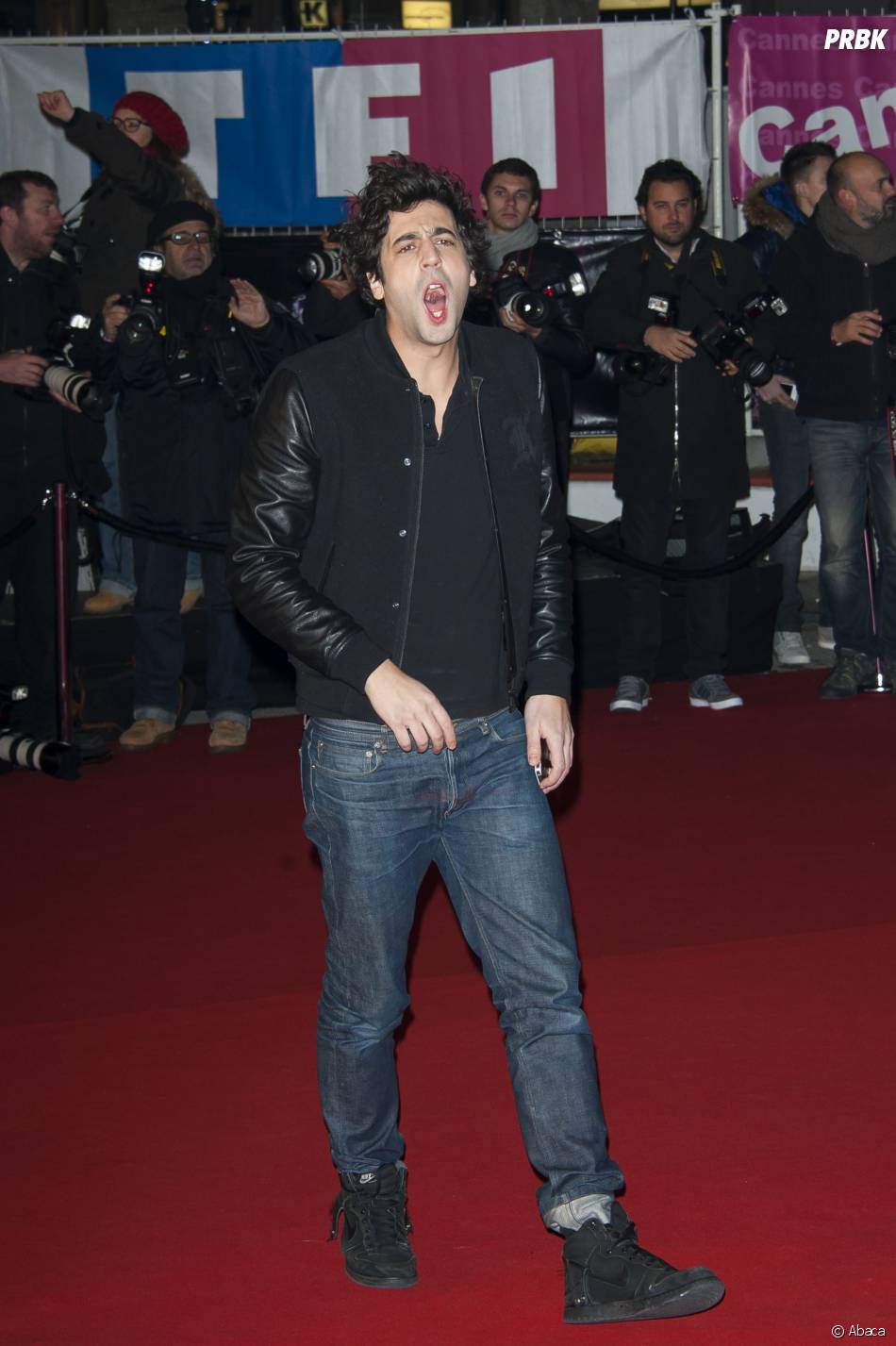 Max Boublil aux NMA 2014, le 14 décembre 2013 à Cannes - Purebreak
