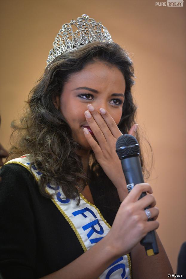 Flora Coquerel : Miss France 2014 en larmes pour son retour à la maison ...