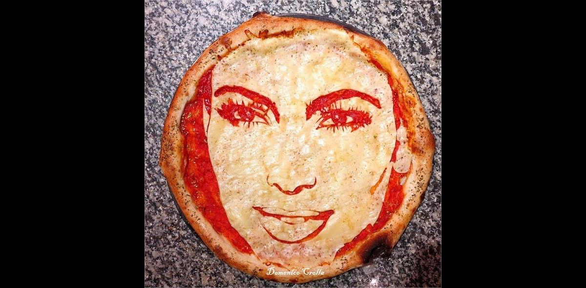 Photo : Kim Kardashian : son portrait sur une pizza par la pizzaiolo ...