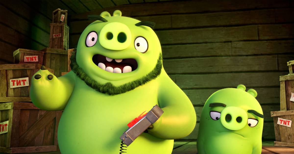 Angry Birds le film : les cochons verts sur une photo - Purebreak