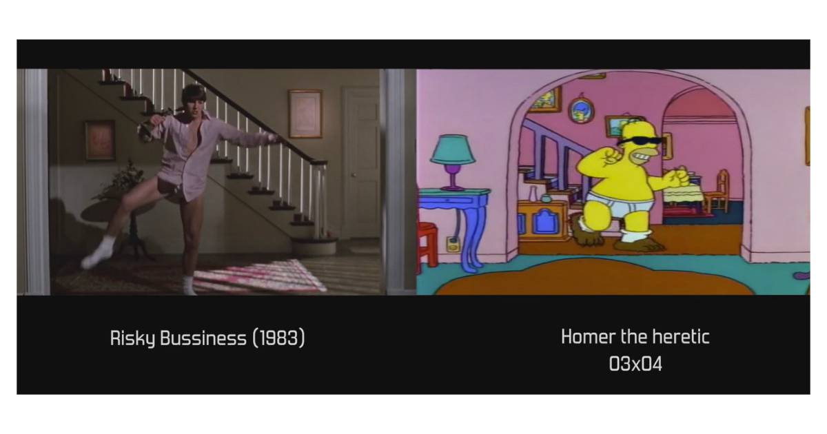 Les Simpson : une incroyable compilation des meilleurs hommages au ...
