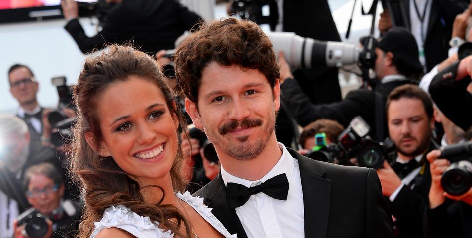 Lucie Lucas (Clem) et son mari Adrien au Festival de Cannes 2015 ...