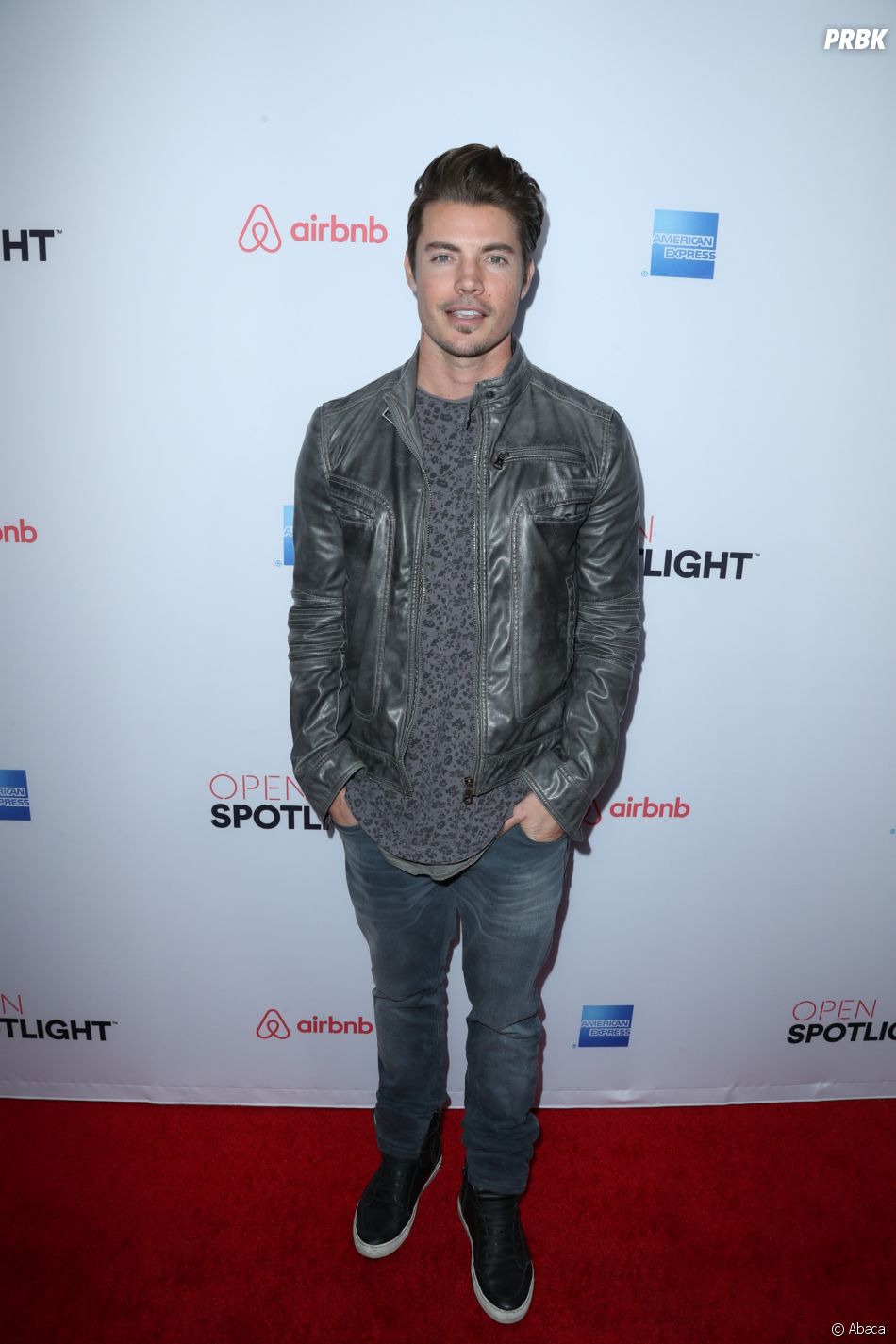 Josh Henderson lors d'une avant-première - Purebreak
