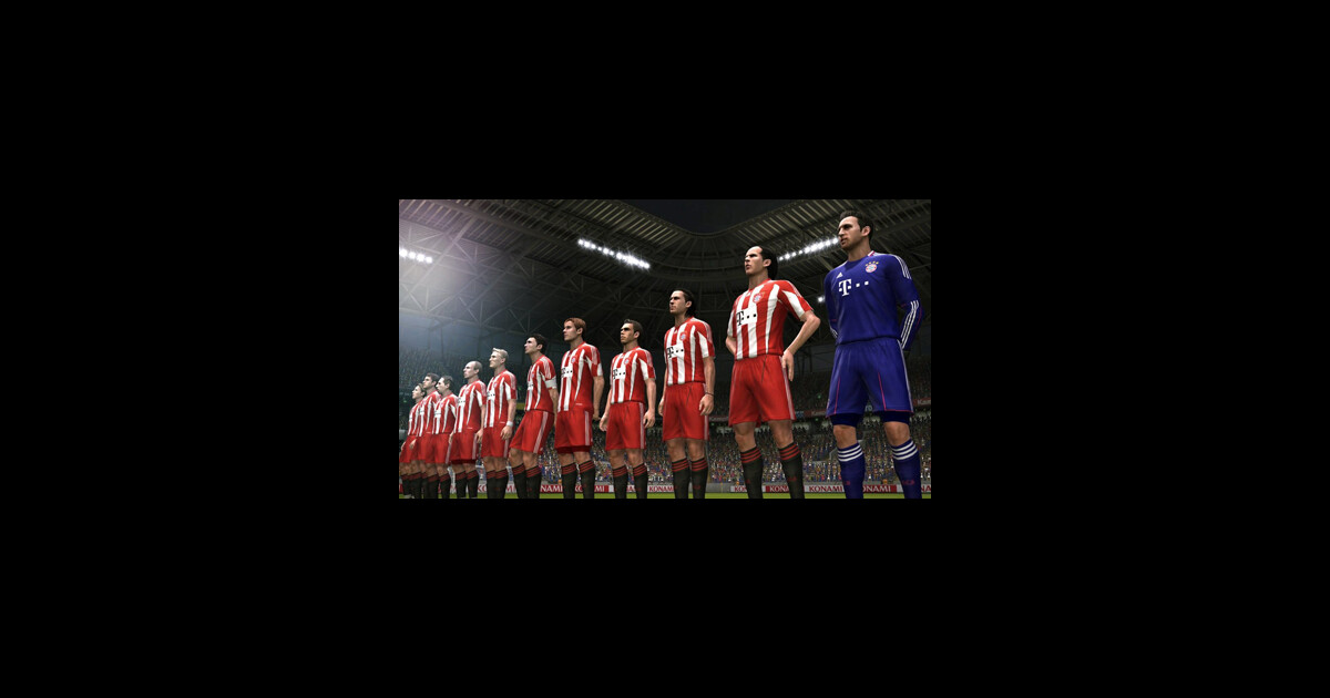 PES 2011 ... Franck Ribery et son équipe en photos - PureBreak