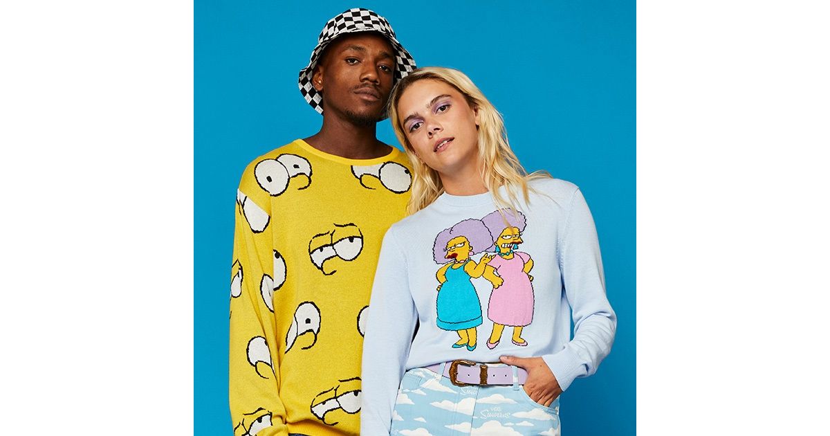 Les Simpson x Asos : la collaboration qui te transporte direct à ...