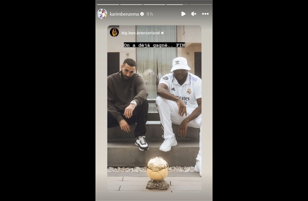 Photo : Karim Benzema semble tacler les Bleus en stories sur Instagram ...