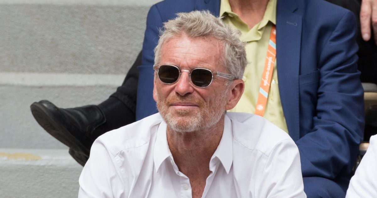 Denis Brogniart - Les célébrités dans les tribunes lors des Internationaux de France de Tennis ...