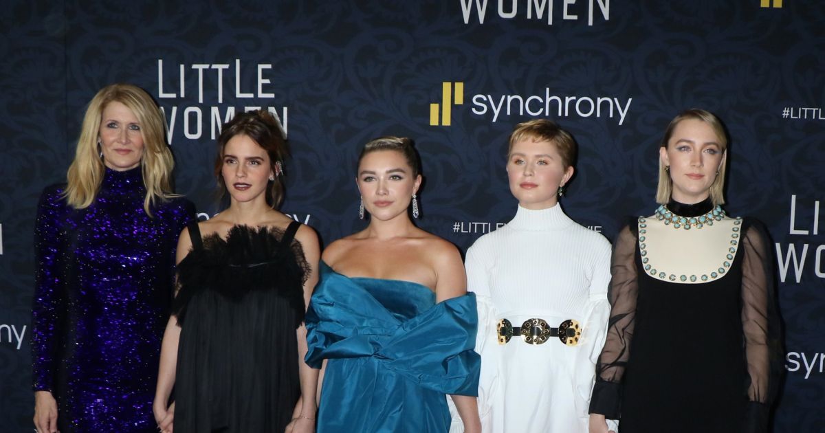 Laura Dern, Emma Watson, Saorise Ronan, Florence Pugh, Eliza Scanlan à ...