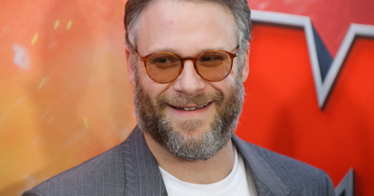 Seth Rogan à la première du film The Super Mario Bros à Los Angeles, le ...