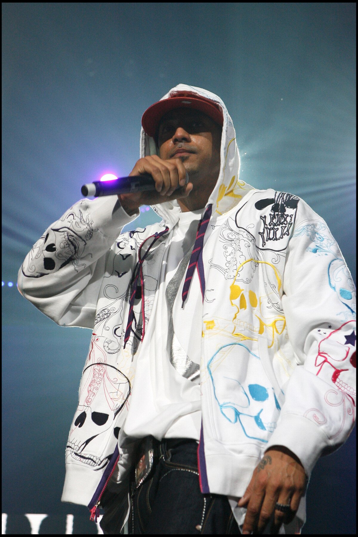 Photo : Booba en concert au Zenith. - PureBreak