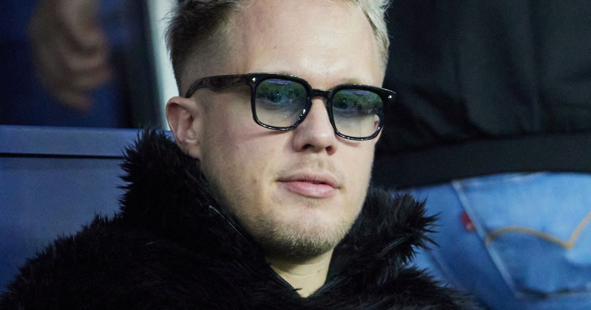 Guillaume Genton lors du match PSG / Strasbourg (2 - 1) au Parc des ...