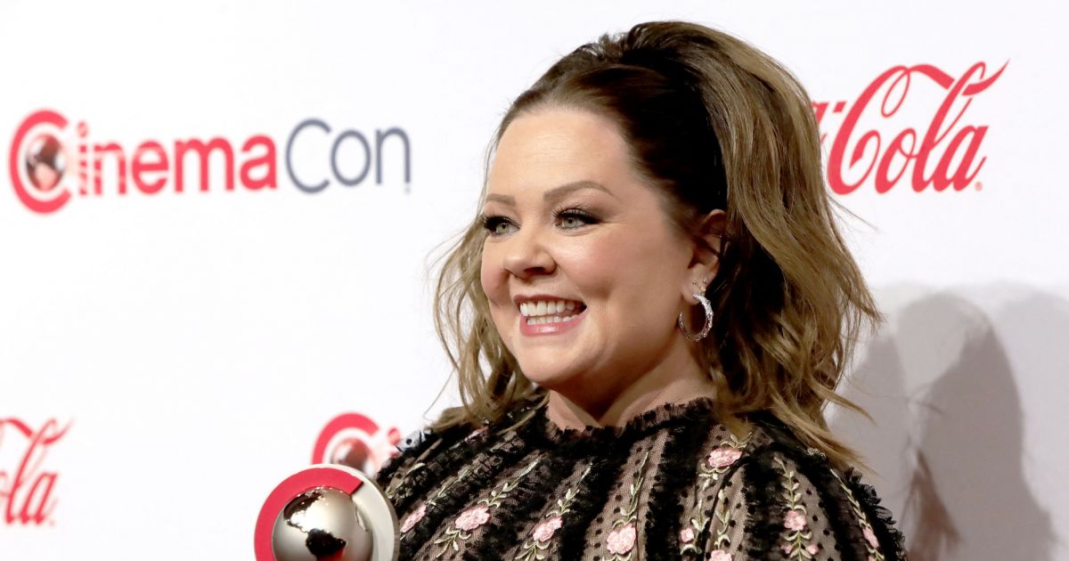 Melissa McCarthy dans la press-room de la cérémonie des Big Screen Achievement Awards au ...