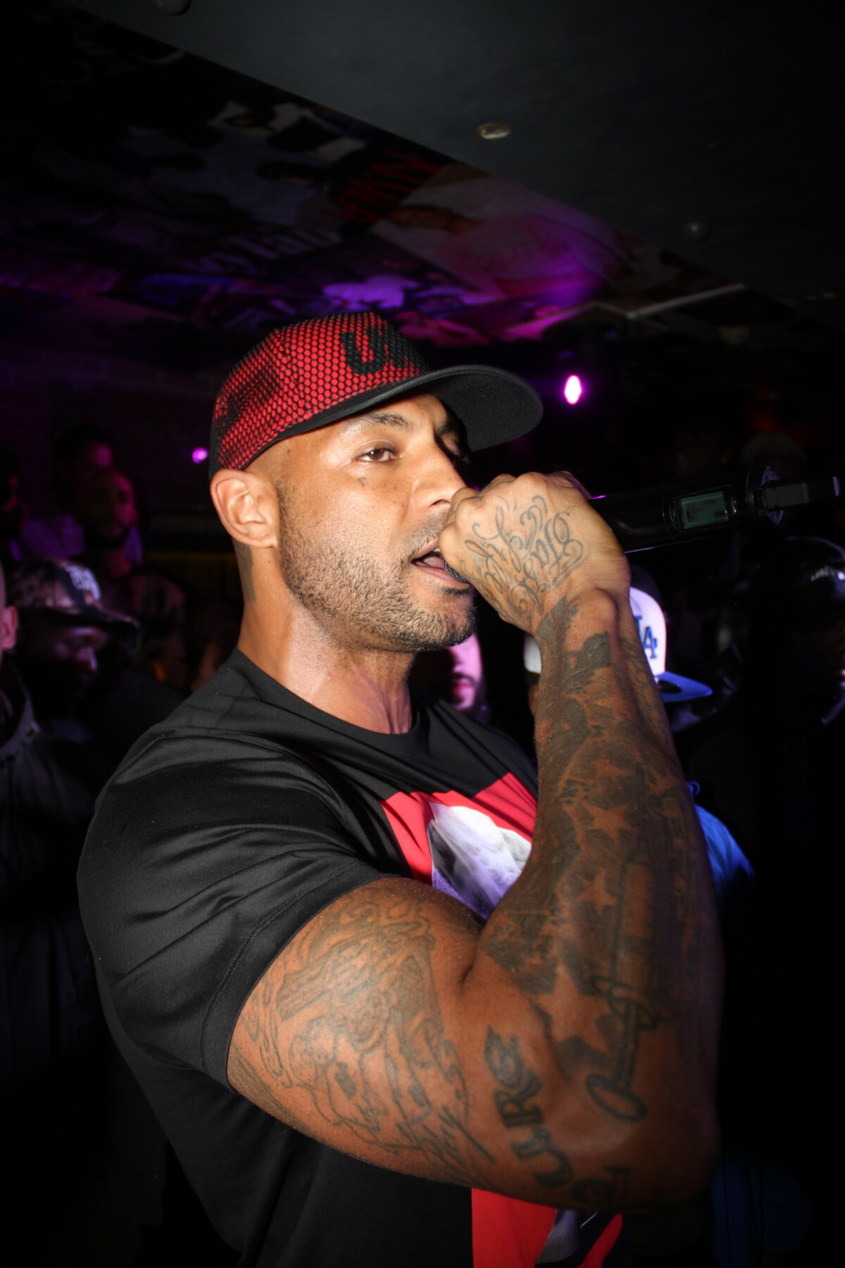 Photo : Exclusif - Le rappeur Booba en concert pour la promotion de son ...