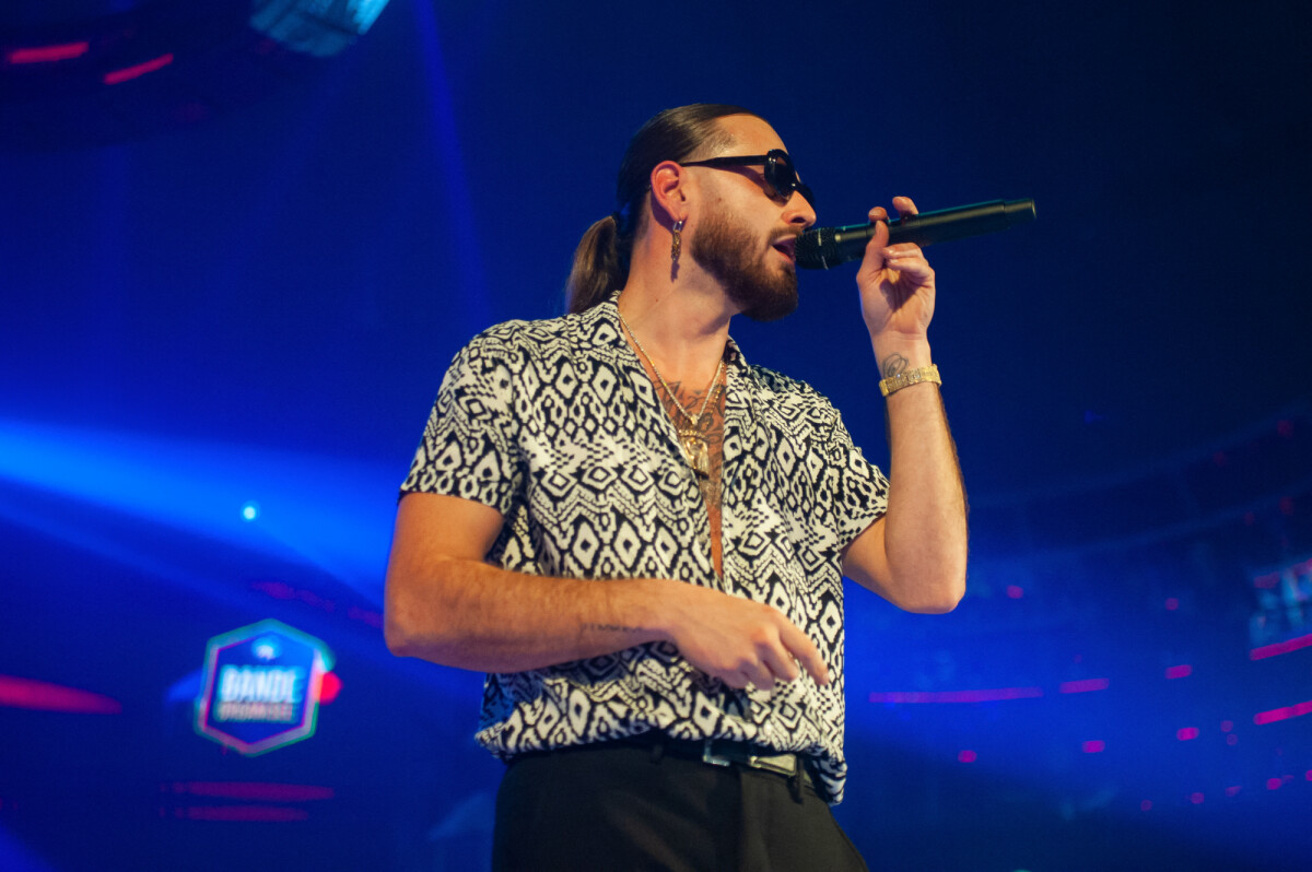 Photo : Exclusif - Le rappeur SCH est en showcase lors de la soirée "La ...