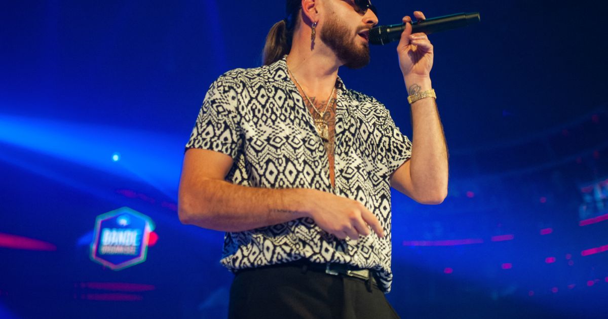 Exclusif - Le rappeur SCH est en showcase lors de la soirée La ...