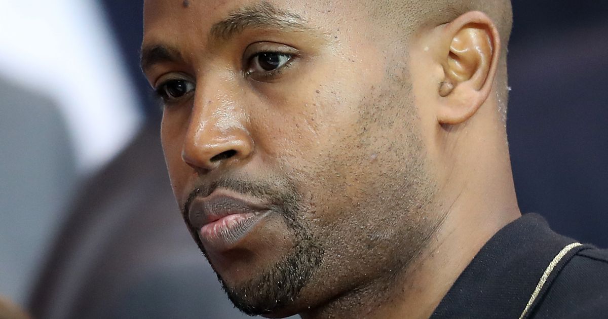 Le rappeur Rohff lors du match de Ligue 1, Paris Saint-Germain (PSG) vs ...