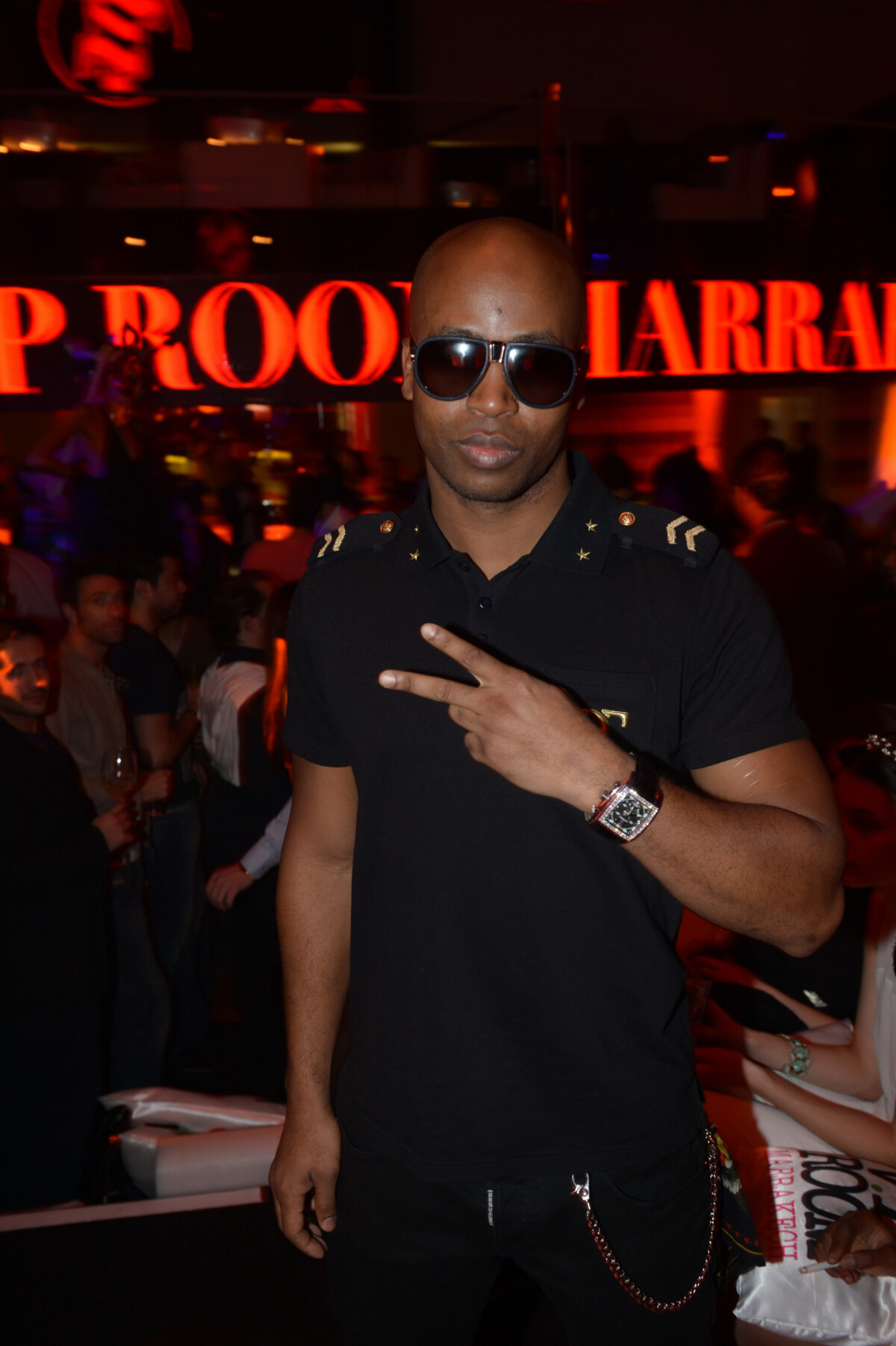 Photo : Archive - Rohff lors du reveillon du Nouvel An 2013 au VIP Room ...