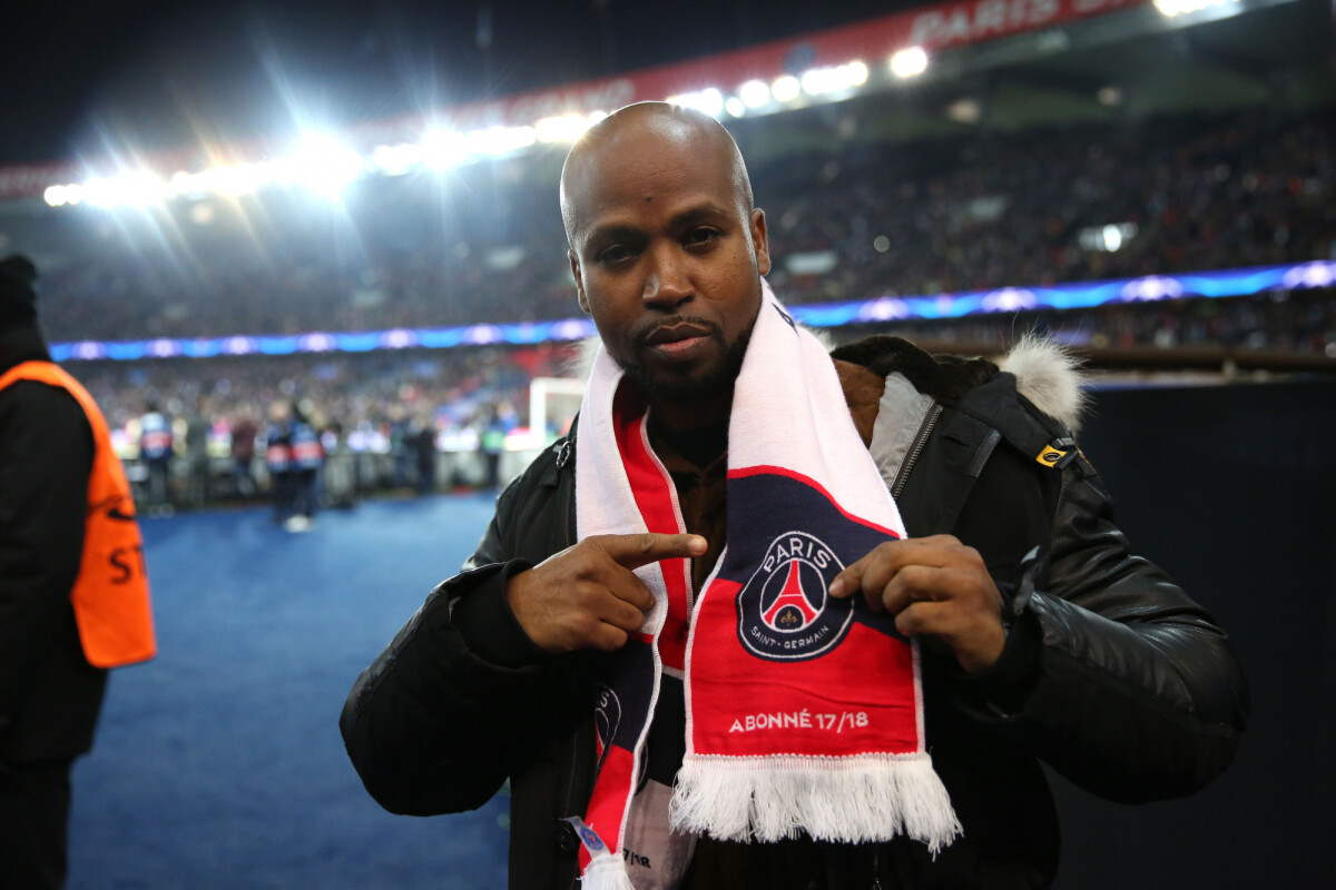 Photo : Le rappeur Rohff - People lors du huitième de finale retour de ...