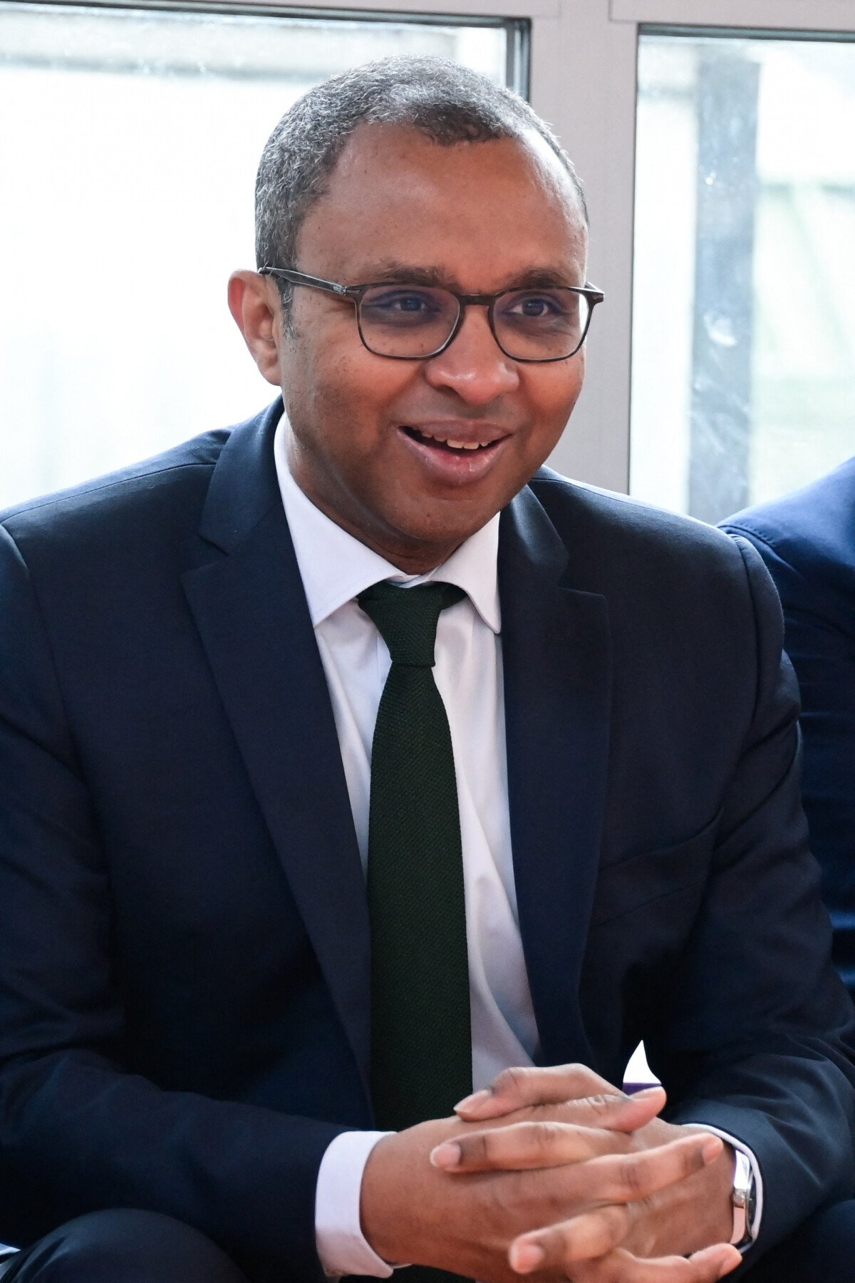 Photo : Pap Ndiaye, ministre de l'Education nationale - Déplacement de Pap Pap Ndiaye, ministre ...