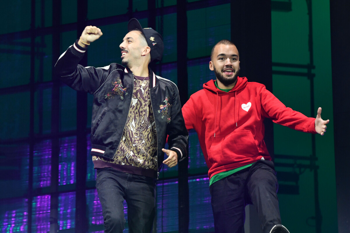 Photo : Bigflo et Oli en concert au stade Orange Velodrome à Marseille ...