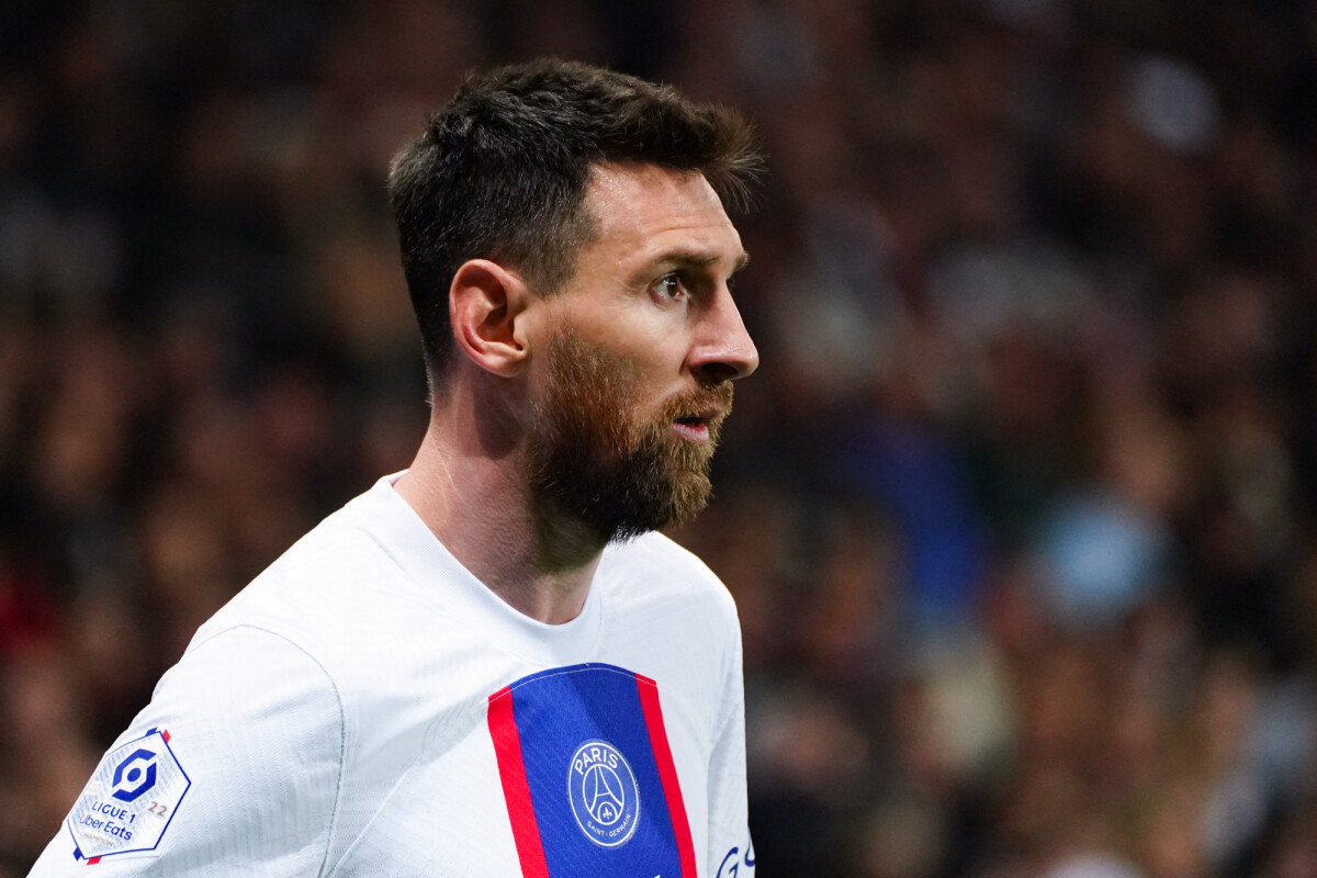 Photo : Lionel Messi (Paris SG) - Le PSG a batu l'OGC Nice (2 - 0) lors ...