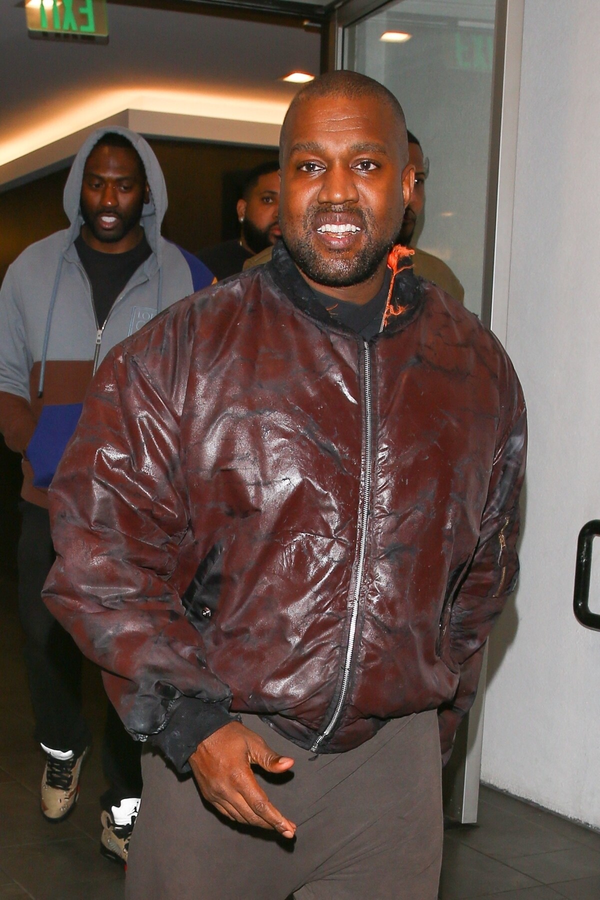 Photo : Le rappeur Ye (Kanye West) a dîné au restaurant E Baldi à Los ...